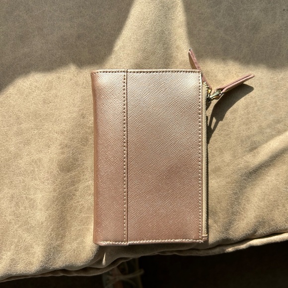 Neiman Marcus | Bags | Nieman Marcus Card Wallet Rose Gold Note Small ...